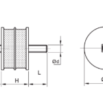 Circular Interleaf Mounts | Circular Saw Vibration Mounts